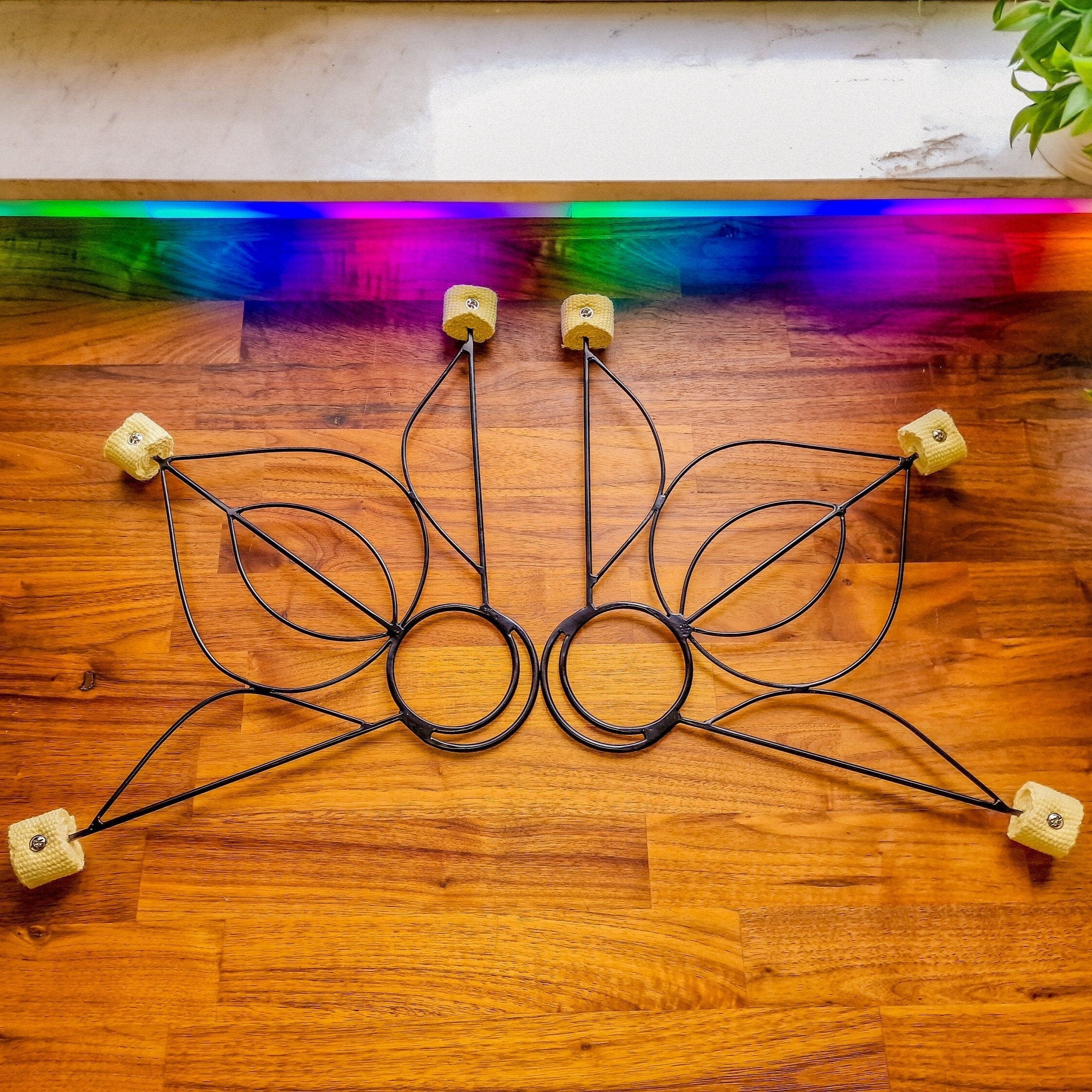 Fire Fans "Flame" pair kevlar fans for spinning and dancing – The World ...
